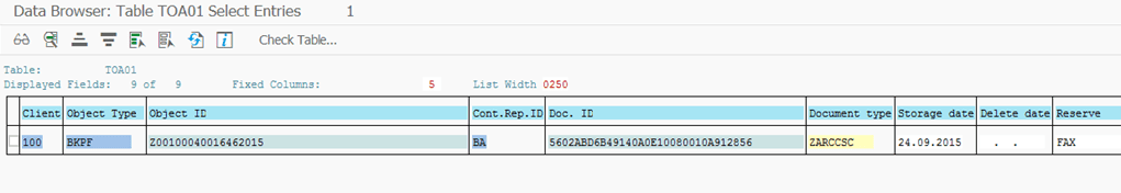 Destructing data with different retention periods in SAP ILM